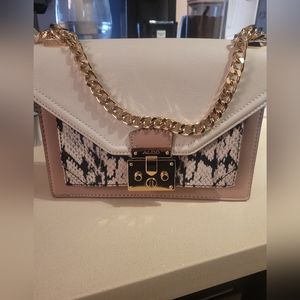 Aldo | Bags | Aldo Pink Snake Crossbody Purse | Poshmark
